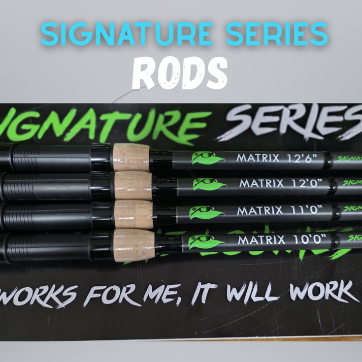 Signature Series Matrix Rods – TNT Fishing Tackle